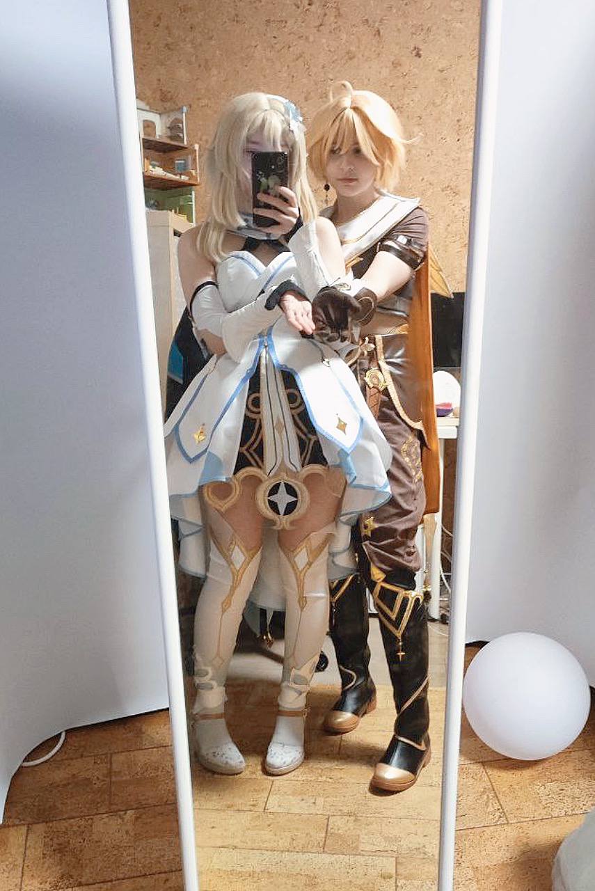 Aether and Lumine cosplay Genshin Impact | HoYoLAB