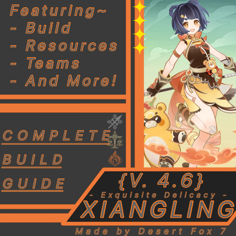 COMPLETE XIANGLING BUILD GUIDE {V. 4.6} Genshin Impact | HoYoLAB
