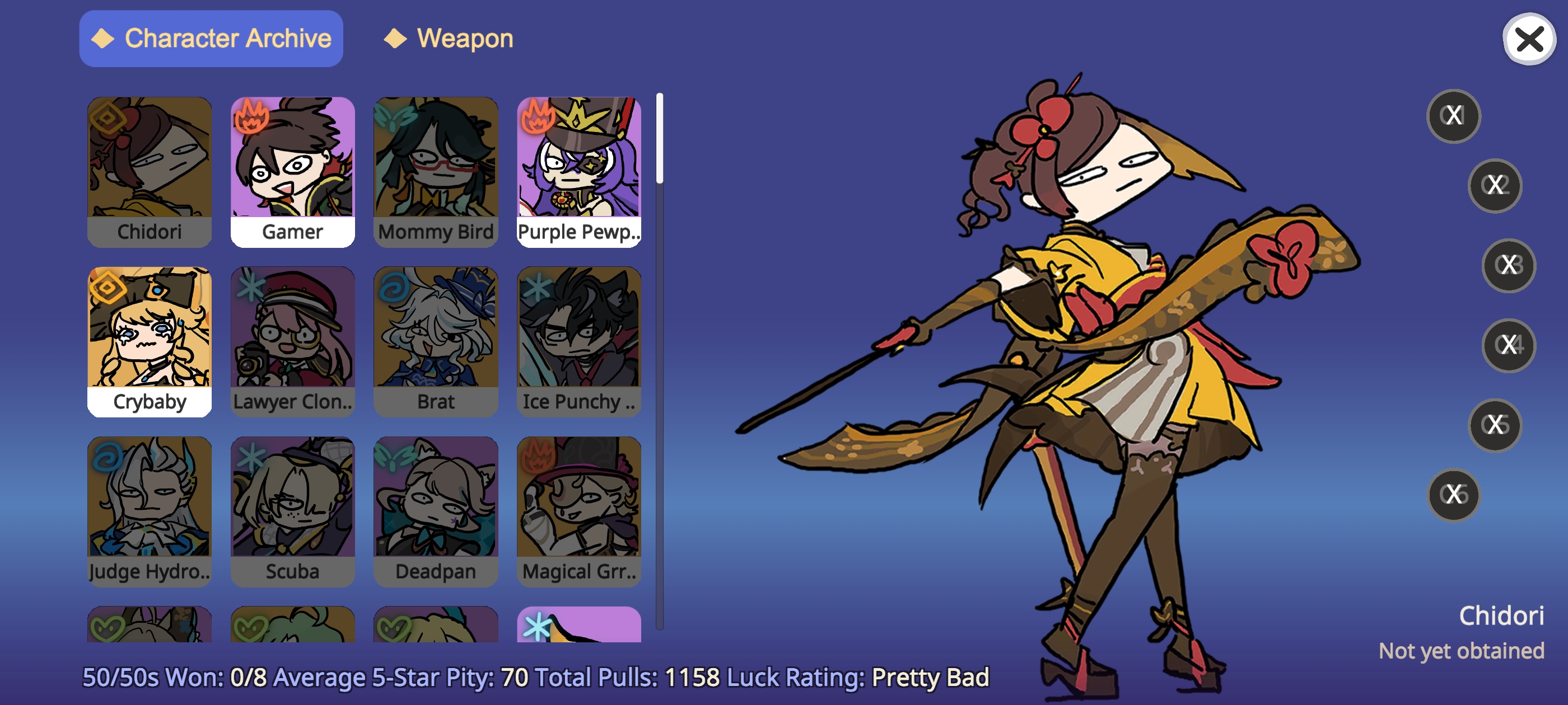 Cant wait for father to come home with this luck💀 Genshin Impact | HoYoLAB