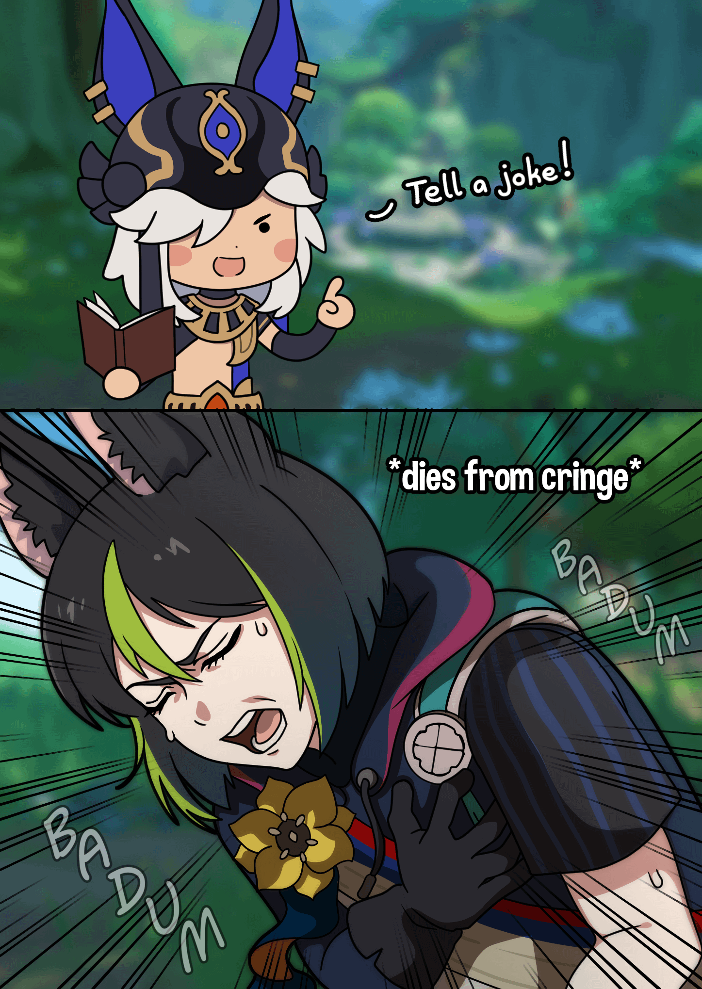 more cyno and Tighnari meme cuzzzz I love this duo Genshin Impact | HoYoLAB