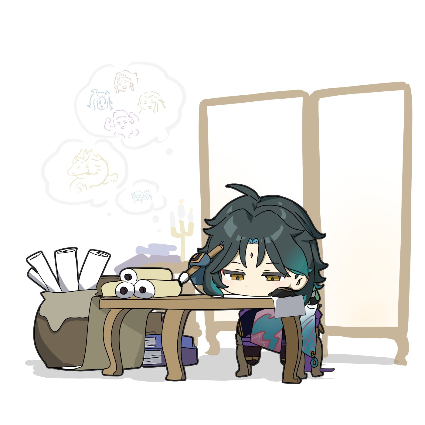 Cute chibi Xiaoo! Genshin Impact | HoYoLAB