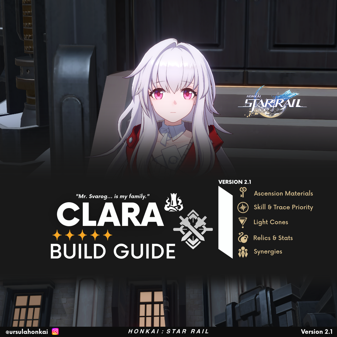 [Version 2.1] Clara Build Guide Honkai: Star Rail | HoYoLAB