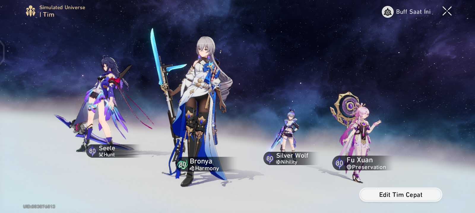 Bronya - Lineup team 1 Honkai: Star Rail | HoYoLAB