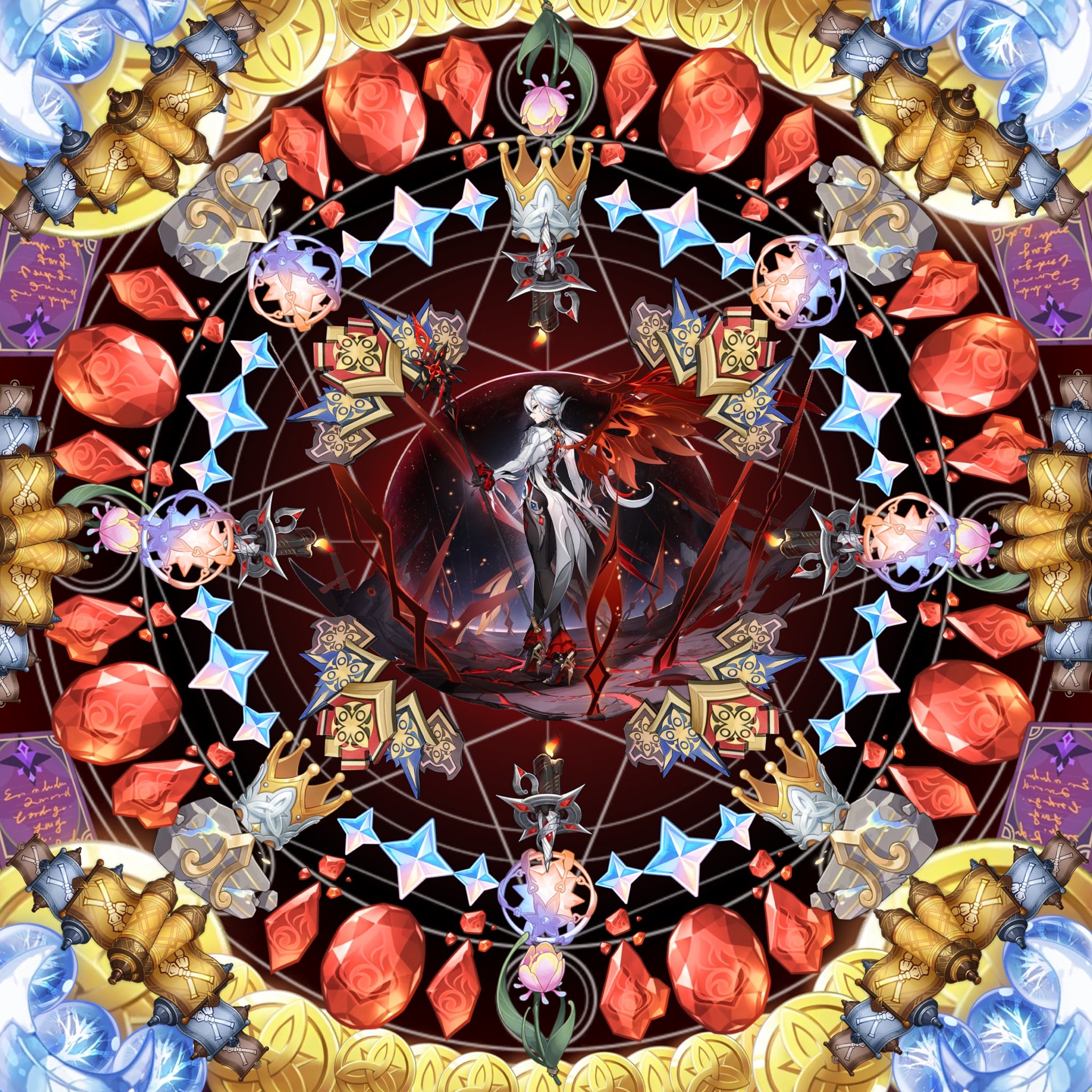 Arlecchino summoning circle Genshin Impact | HoYoLAB