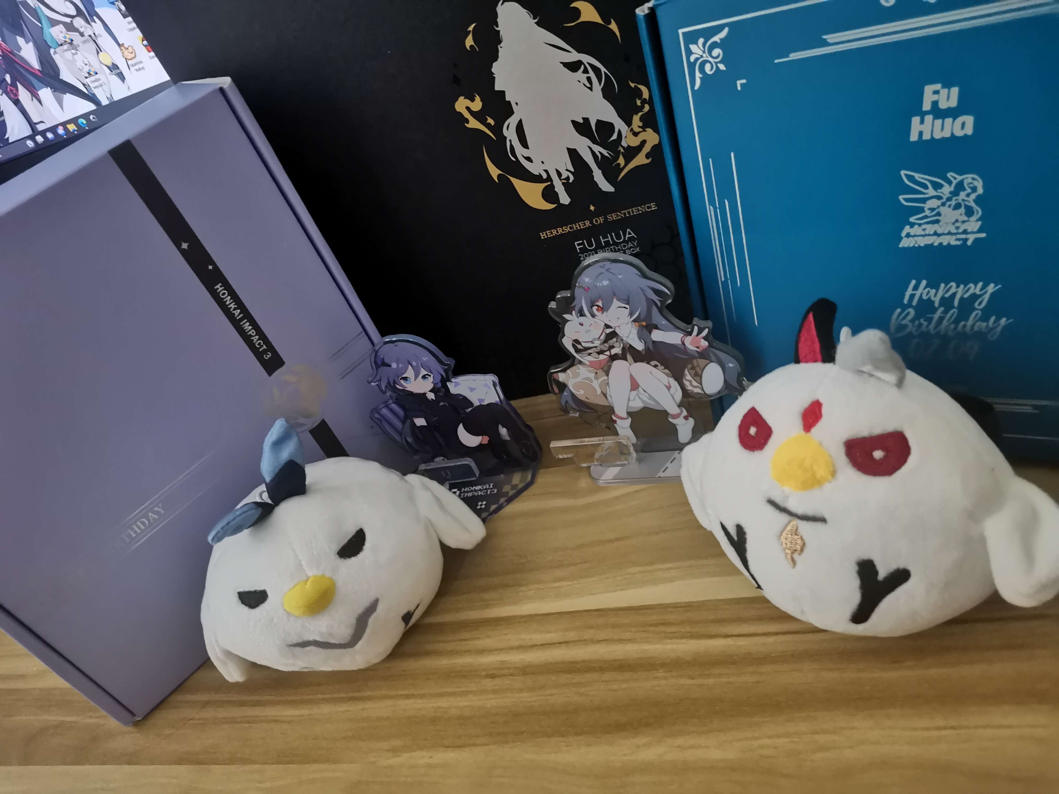 Fu Hua Birthday boxes and other merch Honkai Impact 3rd | HoYoLAB