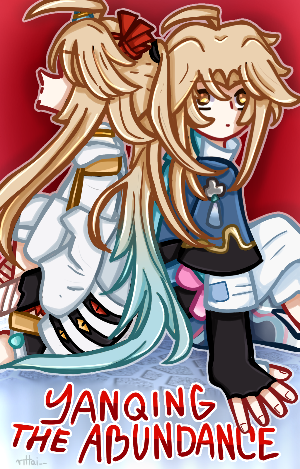 Cover of my Abundance Yanqing fanfic!! Honkai: Star Rail | HoYoLAB