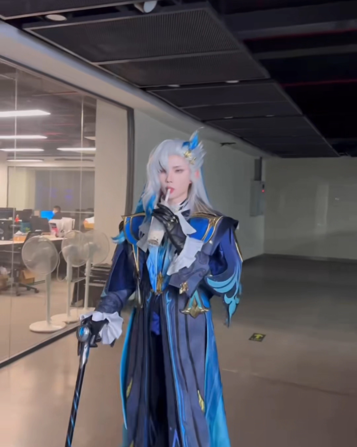 Neuvillette drinking bubble tea Genshin Impact | HoYoLAB