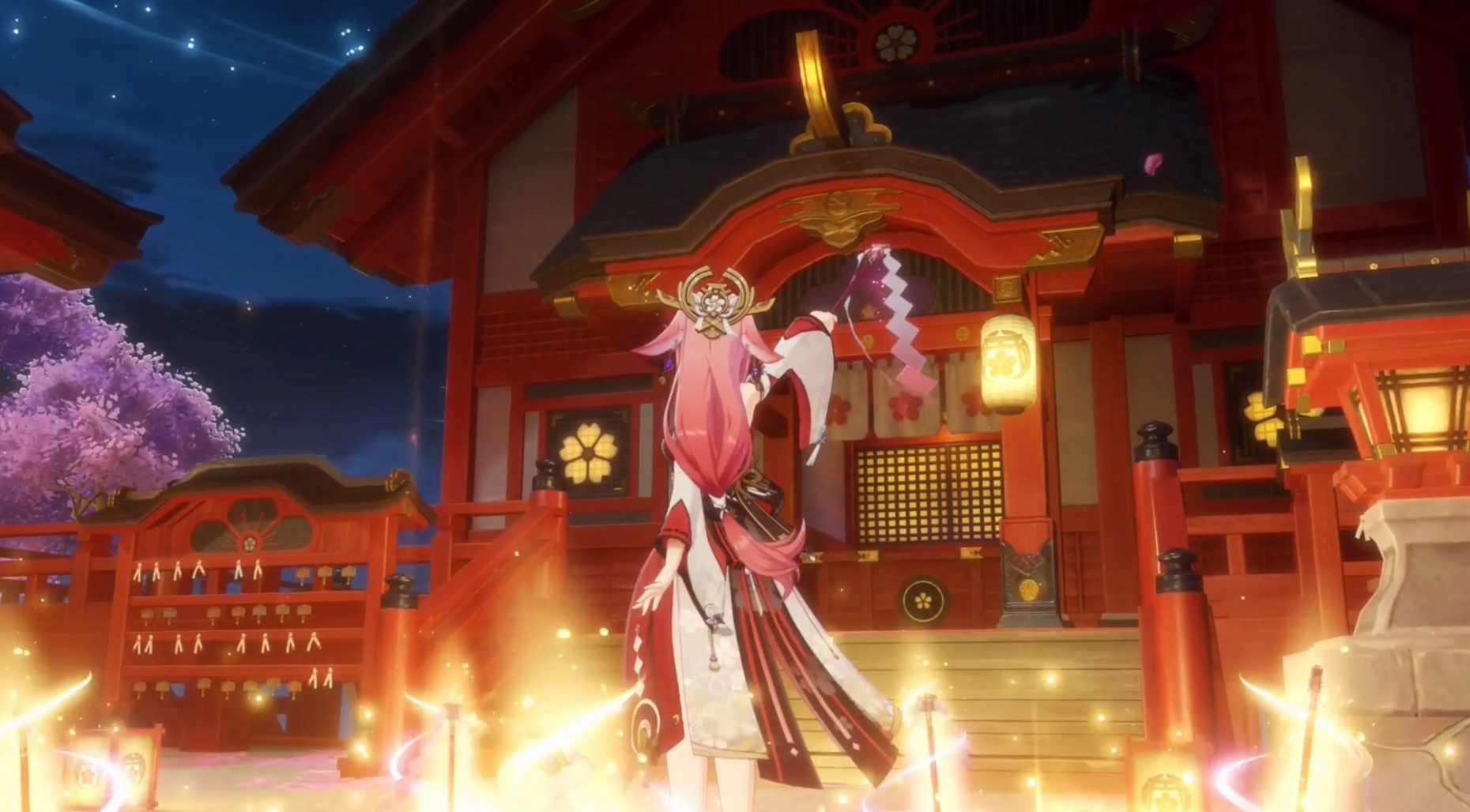Yae badge post day 7 Genshin Impact | HoYoLAB