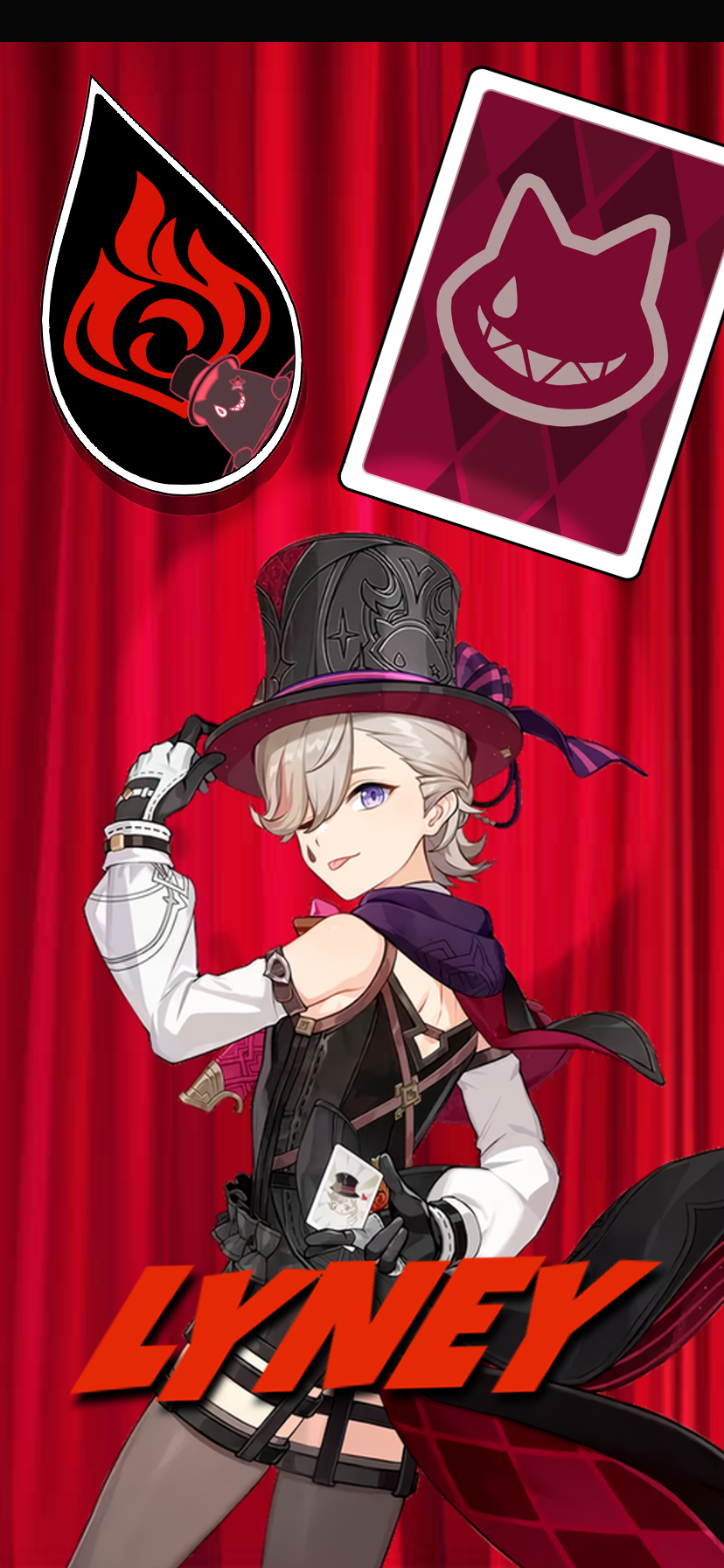 Lyney Wallpaper + An extra image of the boy Genshin Impact | HoYoLAB