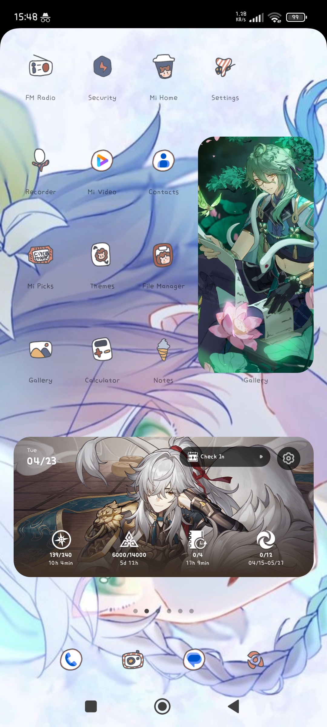 Widgets. Genshin Impact | HoYoLAB