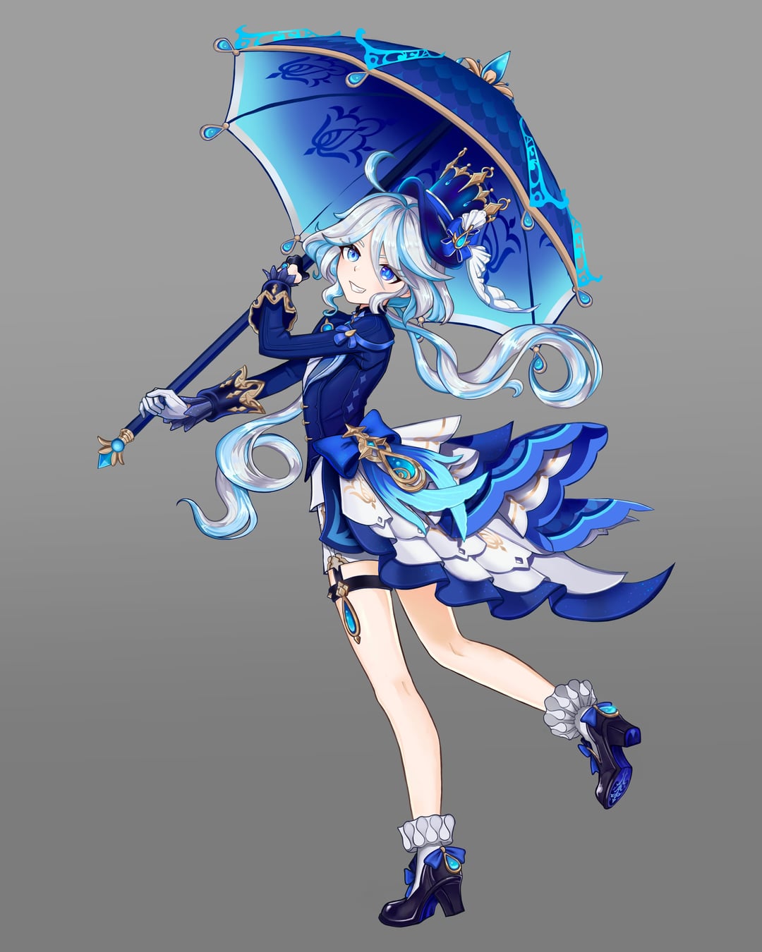 Furina Fanart for the fan badge Day 9 Genshin Impact | HoYoLAB