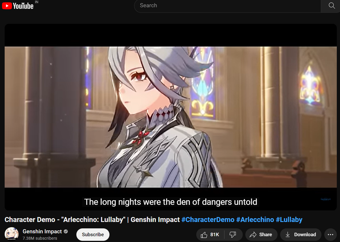 new Character Demo drop!!!🤯 Genshin Impact | HoYoLAB