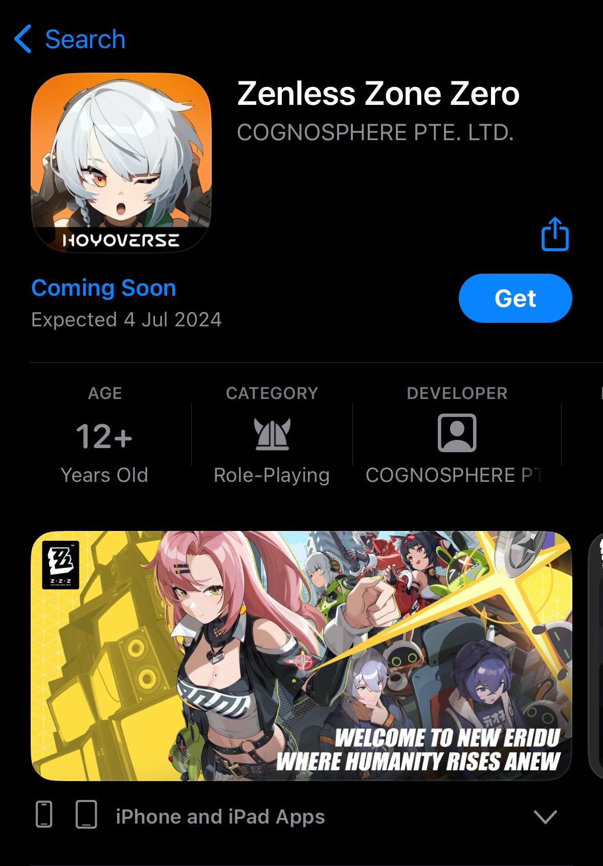 Zenless Zone Zero official release on 4th July / 3rd July Zenless Zone Zero | HoYoLAB