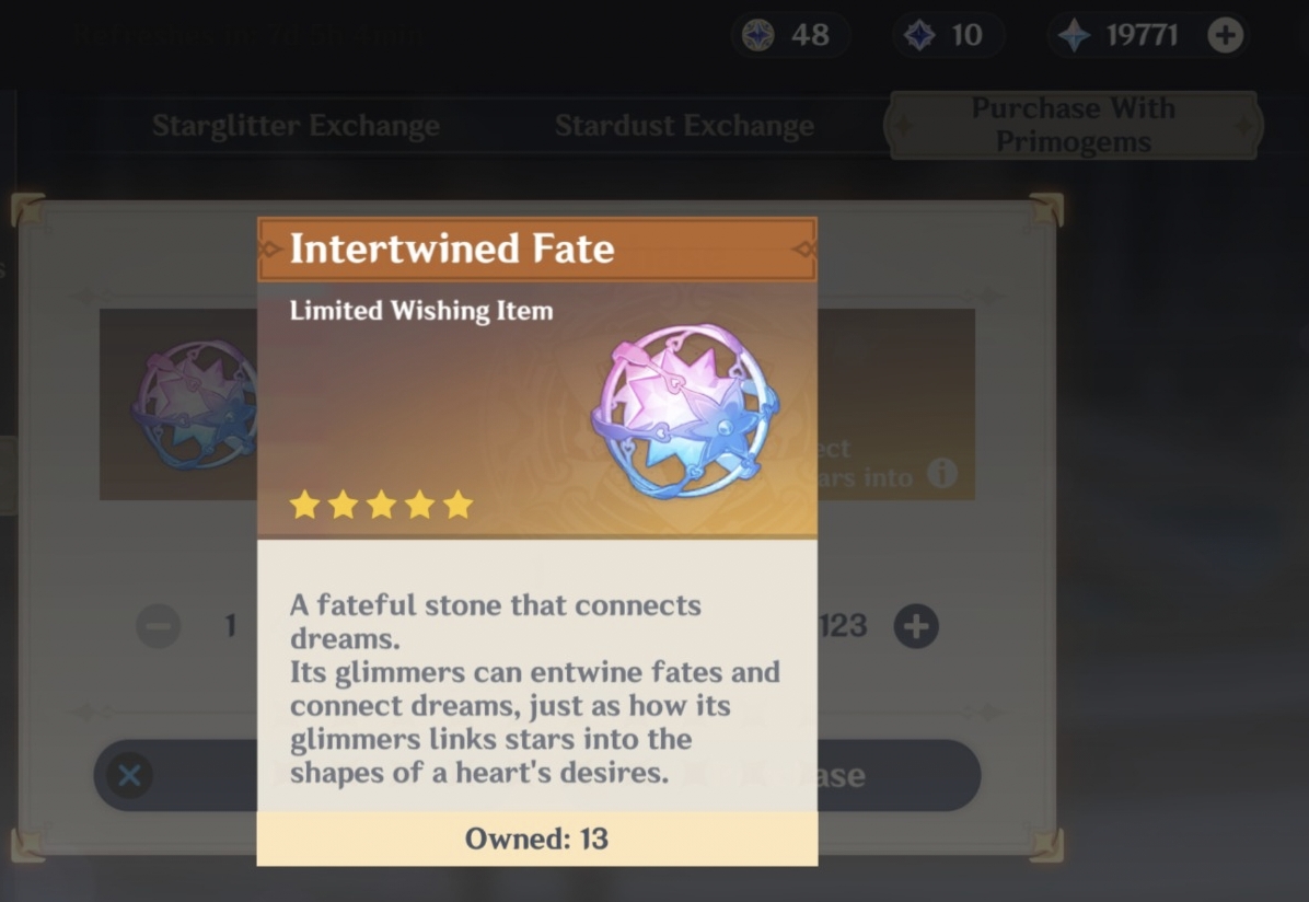 Day 38 of saving for Tartaglia's signature weapon!! Genshin Impact ...