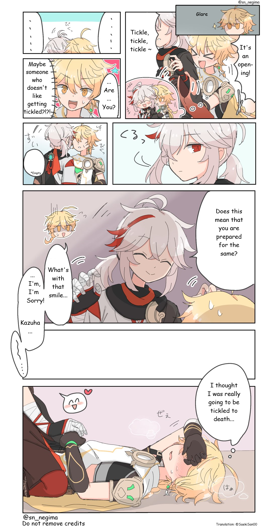 A cute Kazuther short translated from me to you ~ Genshin Impact | HoYoLAB