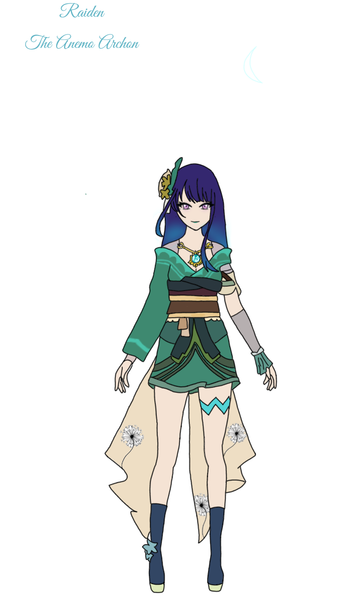 EI as the Anemo Archon Genshin Impact | HoYoLAB