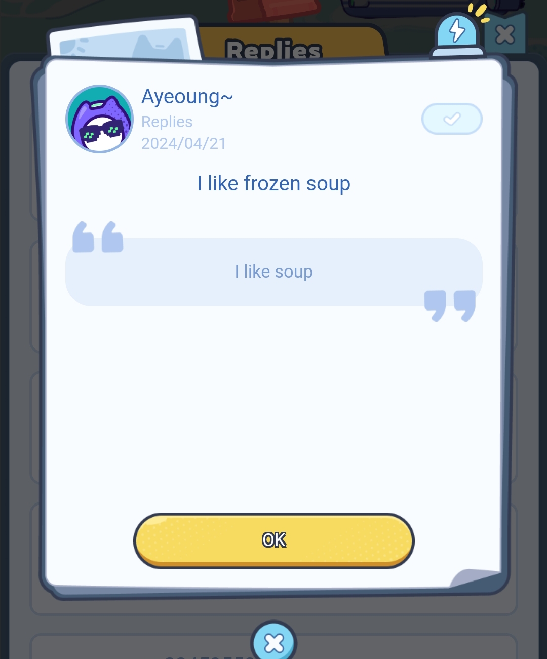 Ayo bro did not just say frozen soup💀 | HoYoLAB