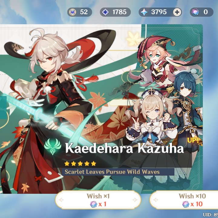 Last minute Kazuha Banner pull Genshin Impact | HoYoLAB