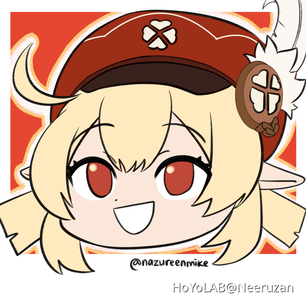 Day 200 until I reach Level 12: Simple chibi of Klee! Genshin Impact ...