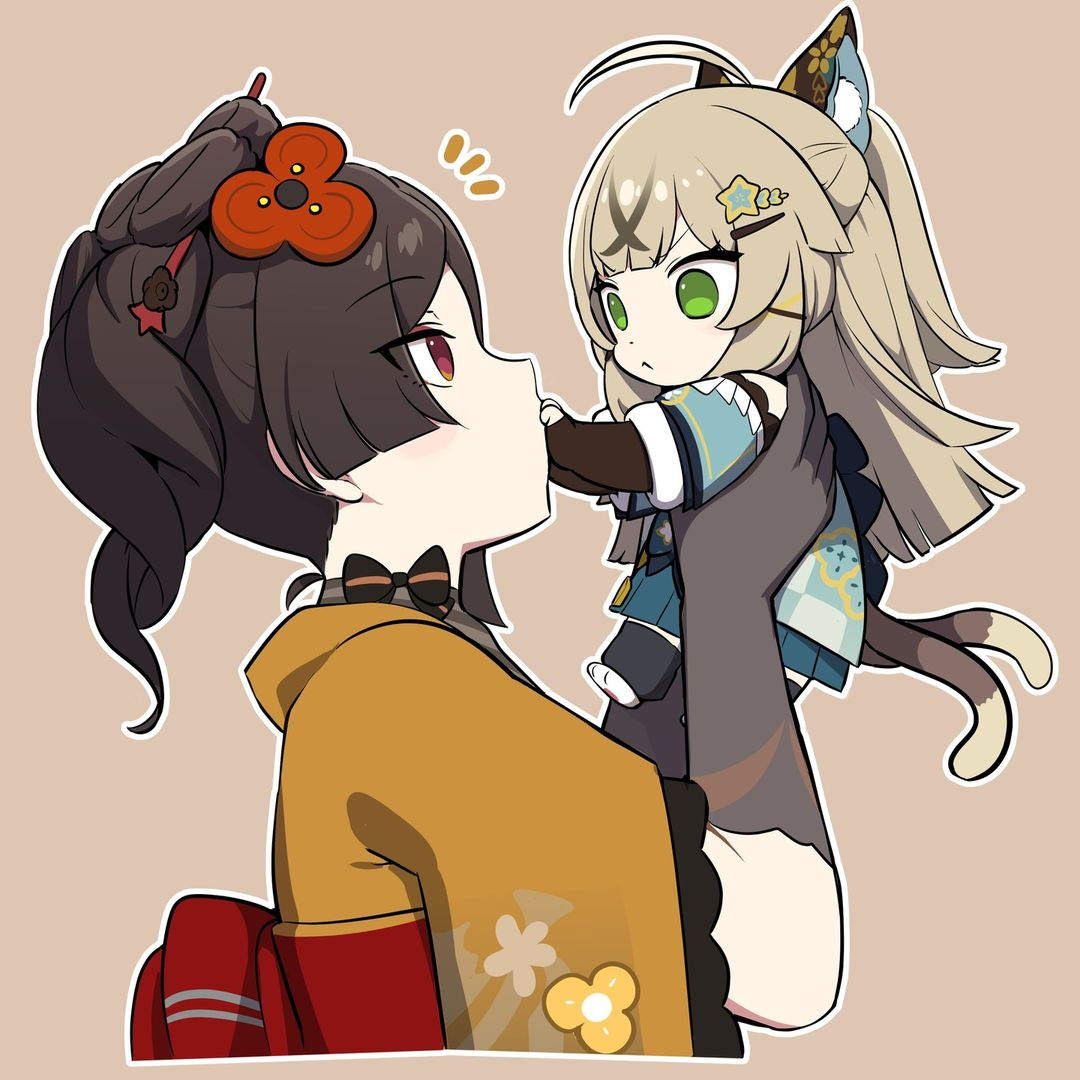 Chiyori and her cat Genshin Impact | HoYoLAB
