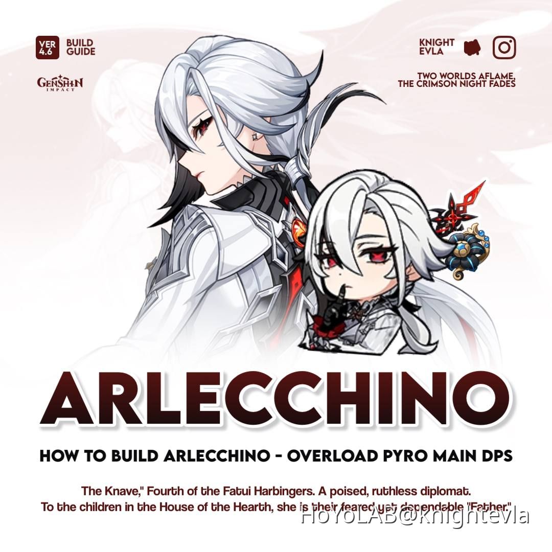 [VER 4.6] Arlecchino Build - Overload Main DPS Genshin Impact | HoYoLAB