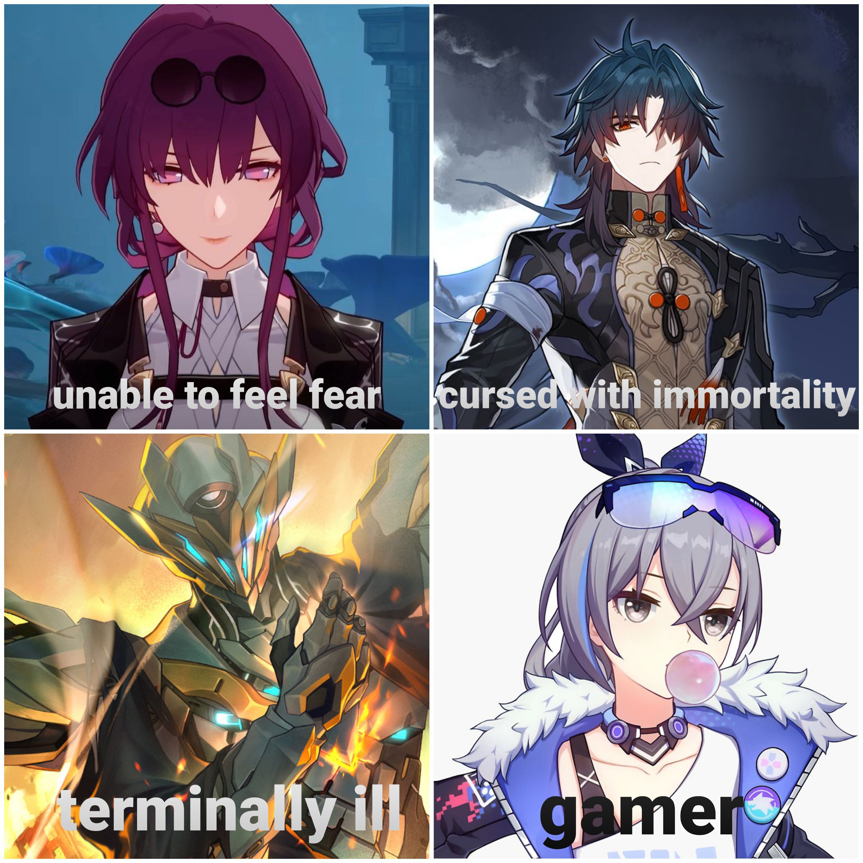 I love how all Stellaron Hunters have tragic backstories Honkai: Star ...