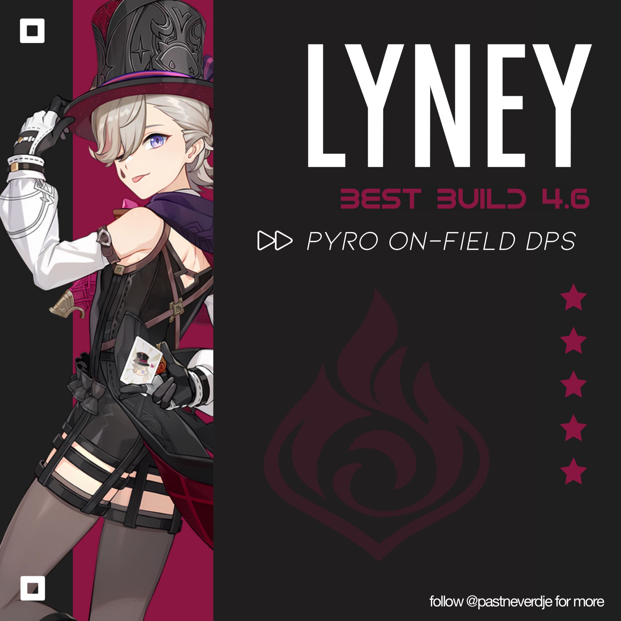 [4.6] Lyney - best build on-field dps Genshin Impact | HoYoLAB