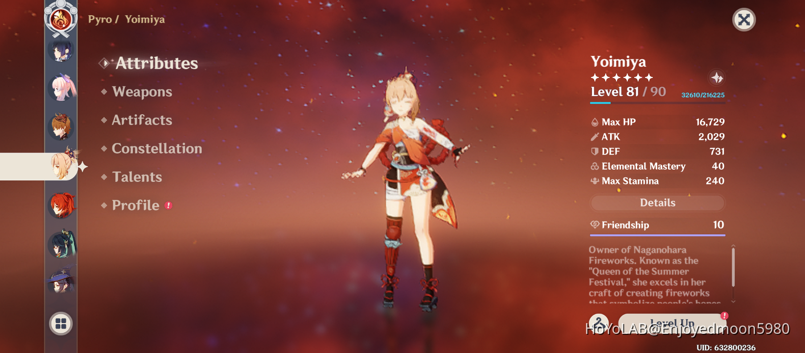 My crack yoimia Genshin Impact | HoYoLAB