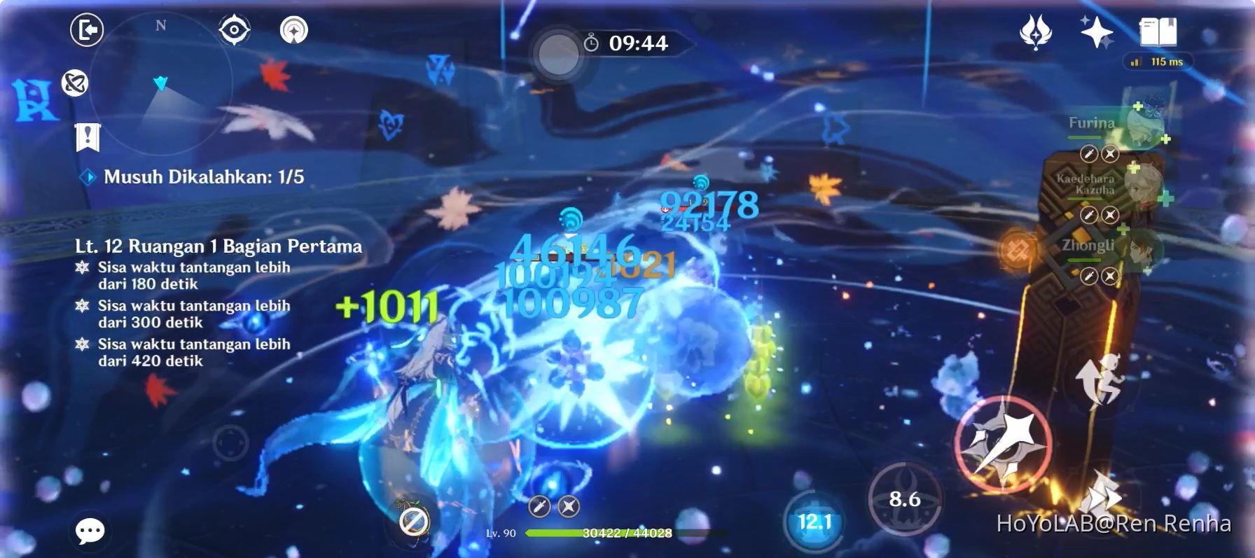 Damage terbaru nopal 🔥 Genshin Impact | HoYoLAB