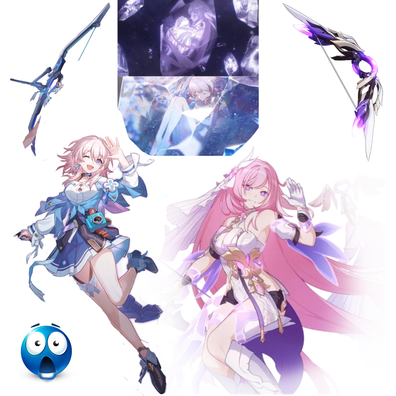 Elysia and March 7th are so similiar Honkai: Star Rail | HoYoLAB