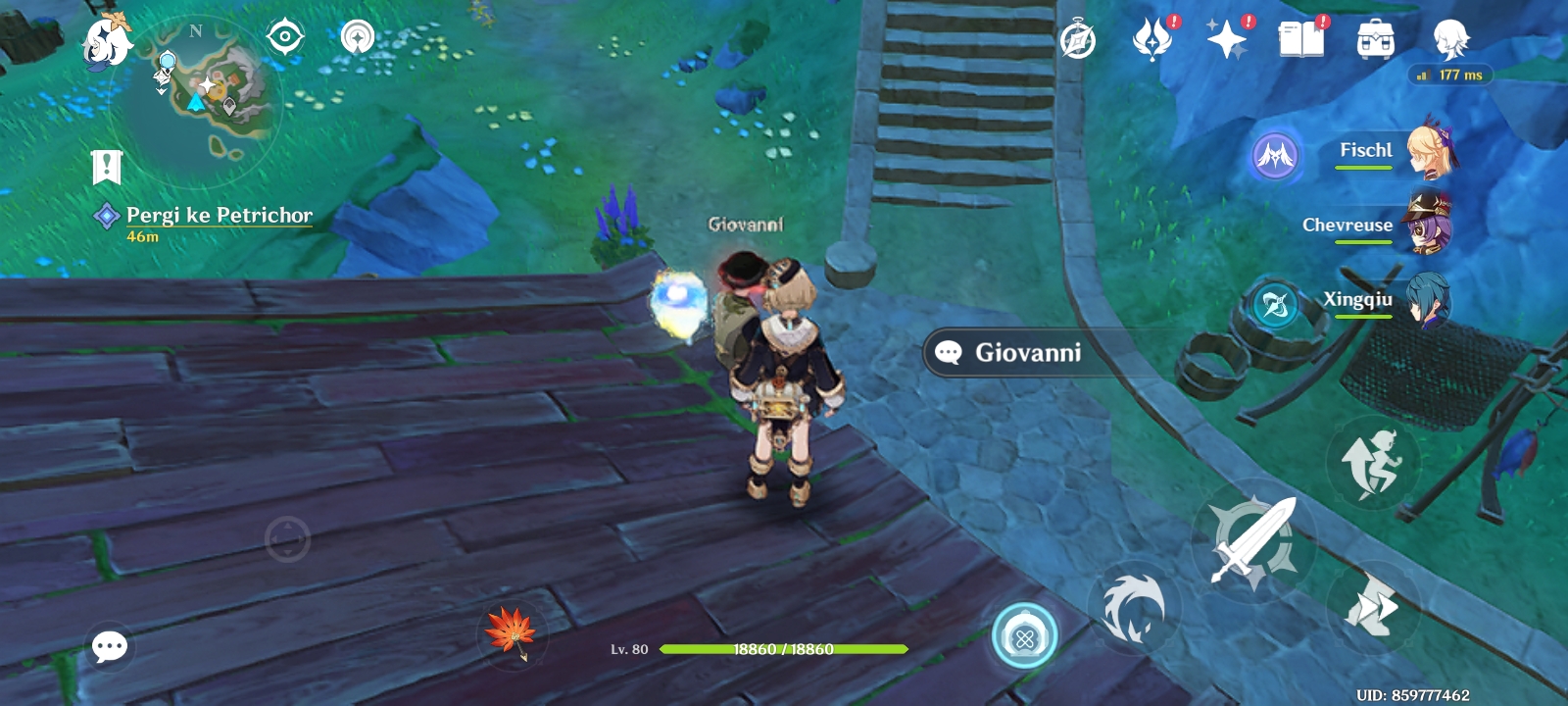 Giorno Giovanni eh... Genshin Impact | HoYoLAB