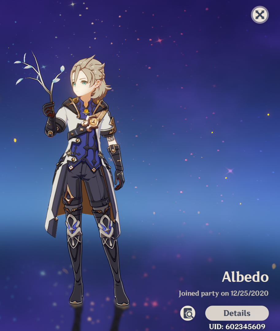 Other Albedo havers, when did you first get Albedo? Genshin Impact ...