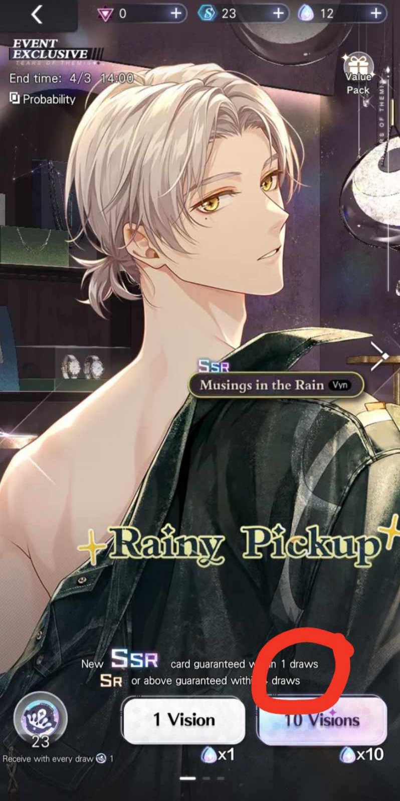 My best memory of ToT was becoming a Vyn red flag stan Tears of Themis ...