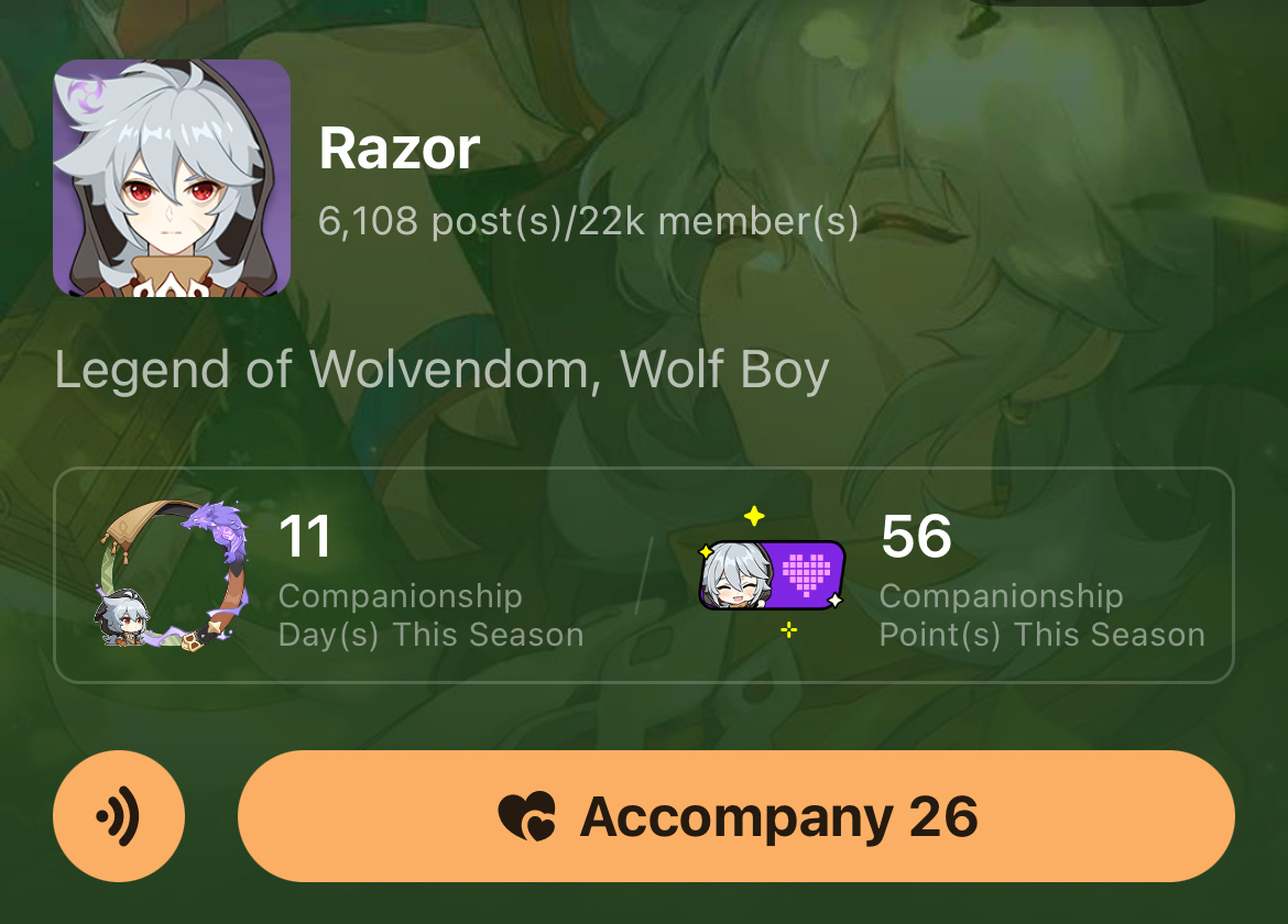 Razor posts day 10 Genshin Impact | HoYoLAB