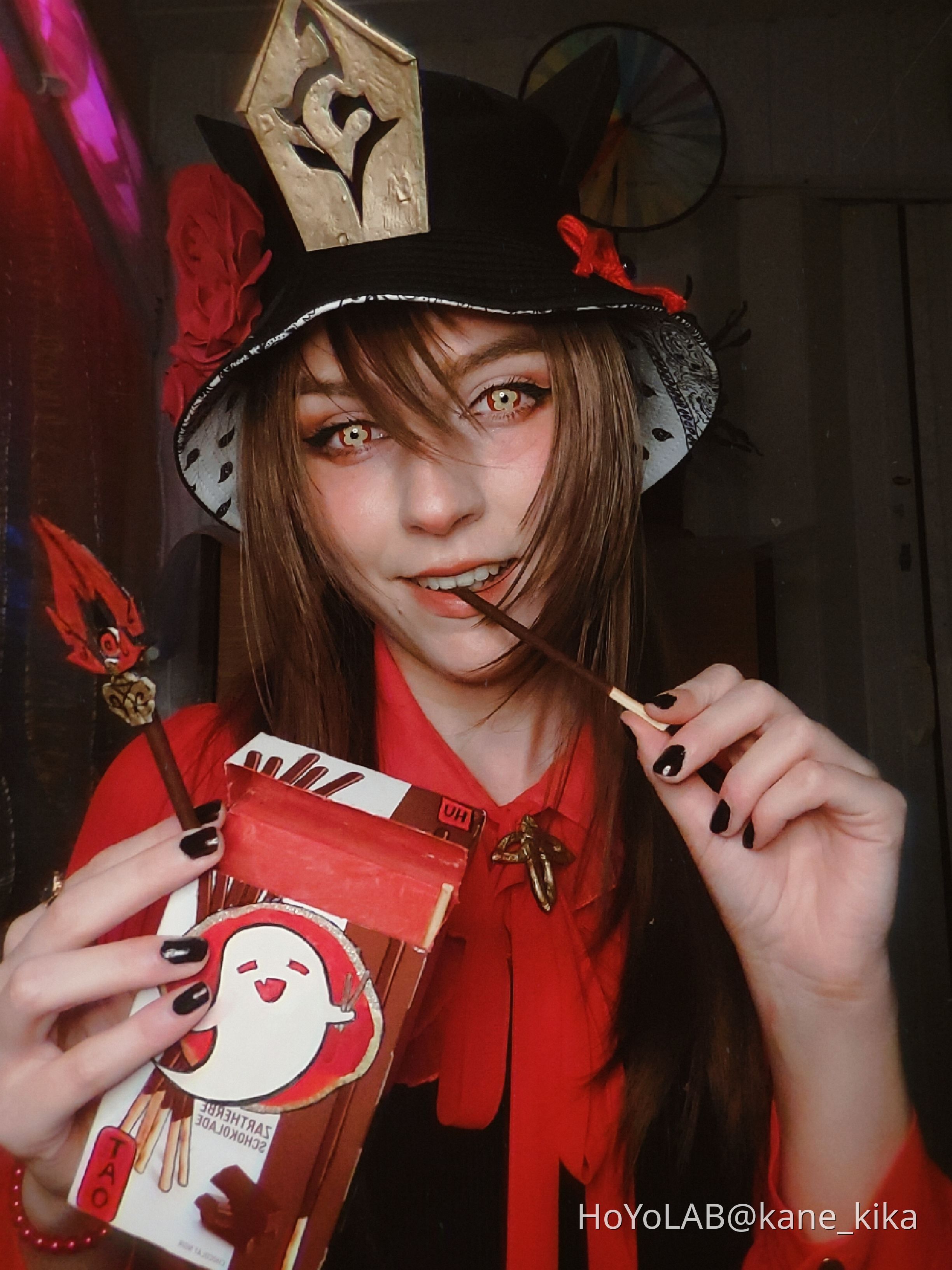 Just a casual Hu Tao with a homa pocky Genshin Impact | HoYoLAB