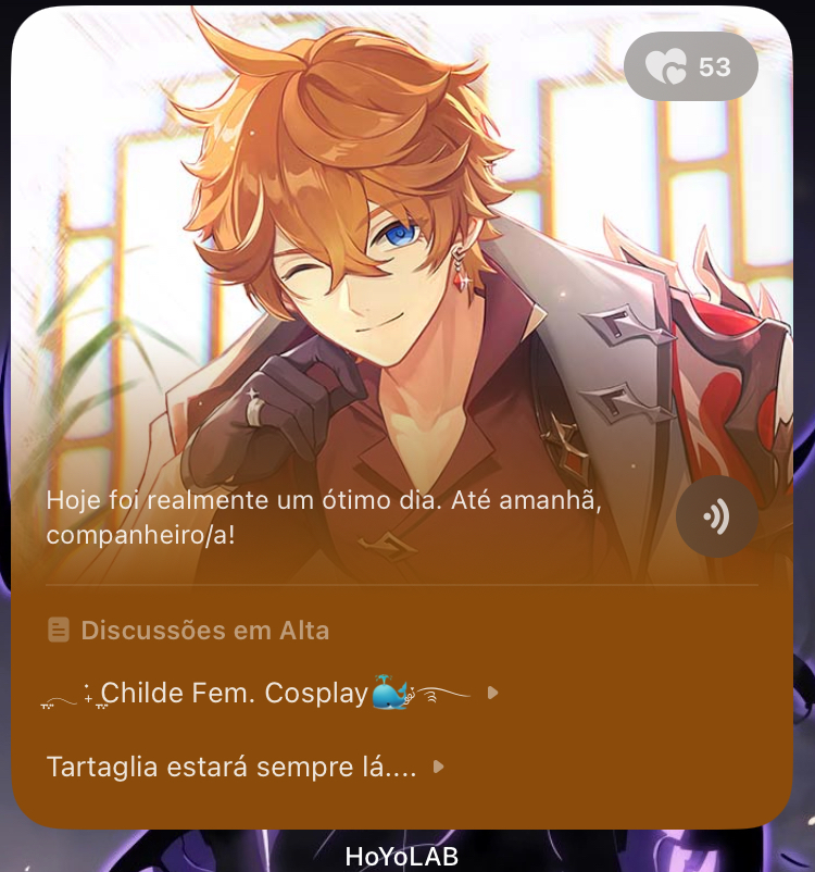 postagem diaria dia 1 blabla Genshin Impact | HoYoLAB