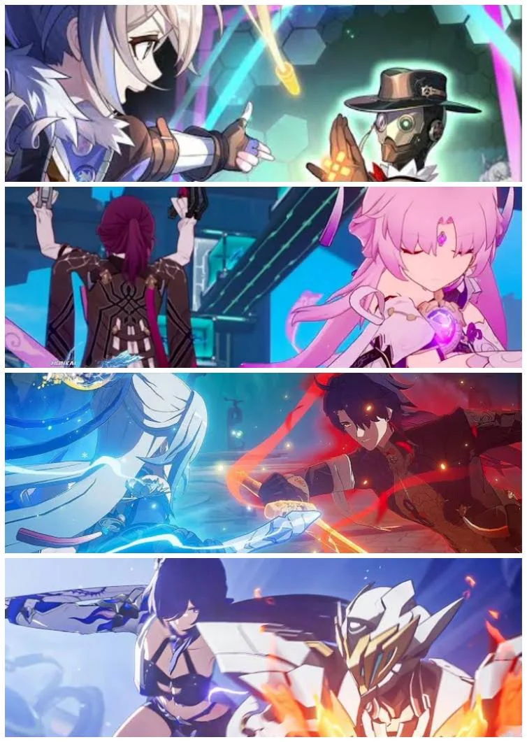 The Stellaron Hunters are a powerful group, it's just that there's ...