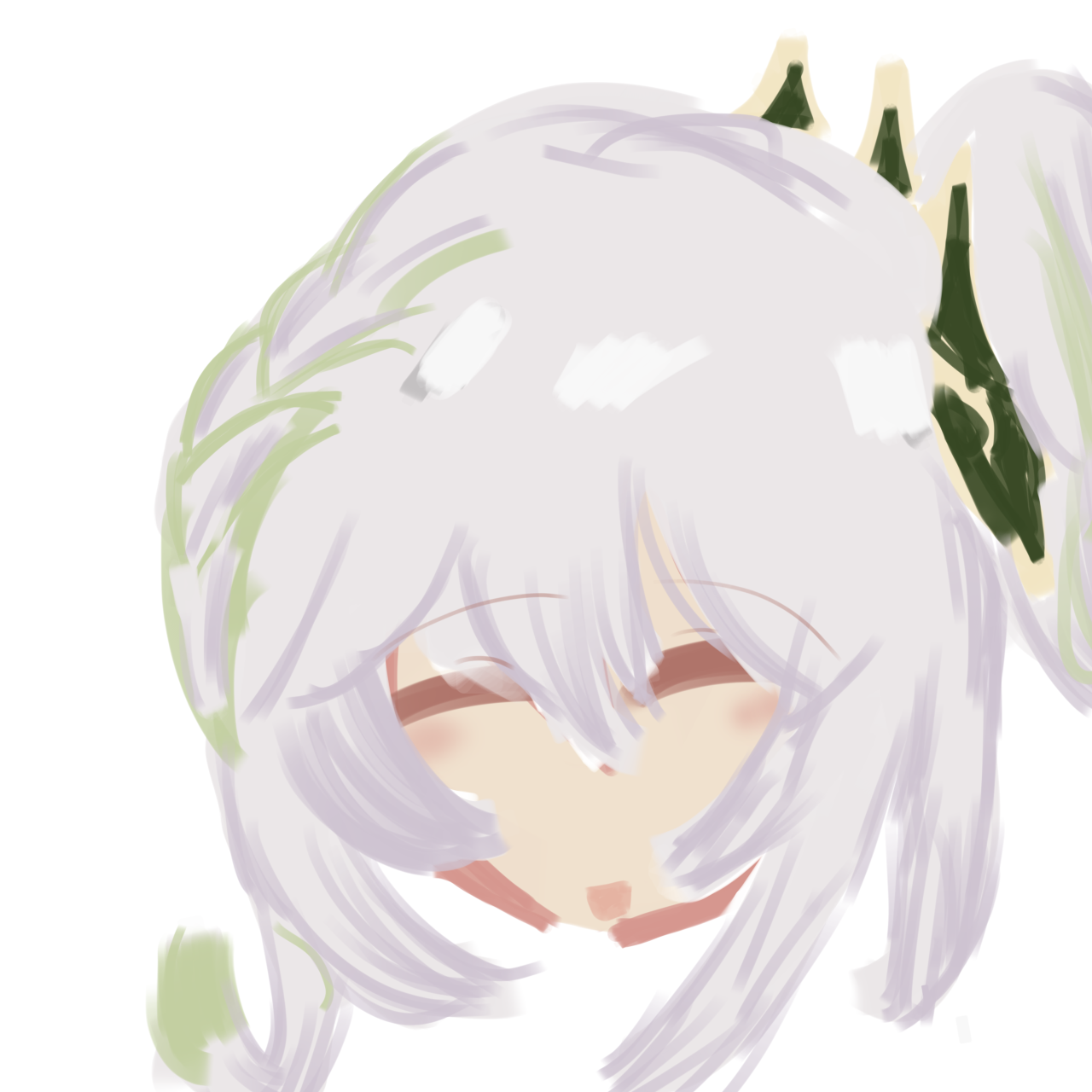 decided to draw nahida without any guidelines:> Genshin Impact | HoYoLAB