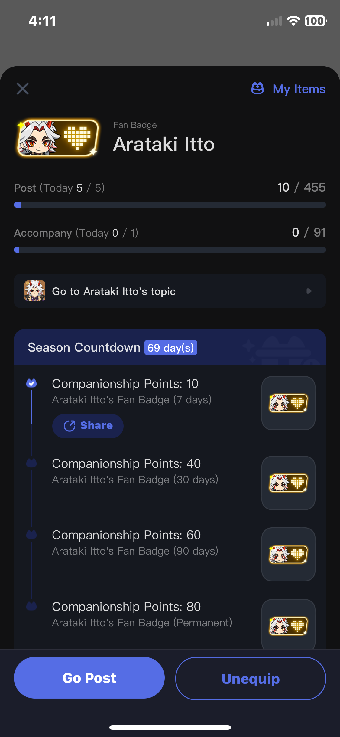 now i can really be itto’s no.1 fan/defender Genshin Impact | HoYoLAB