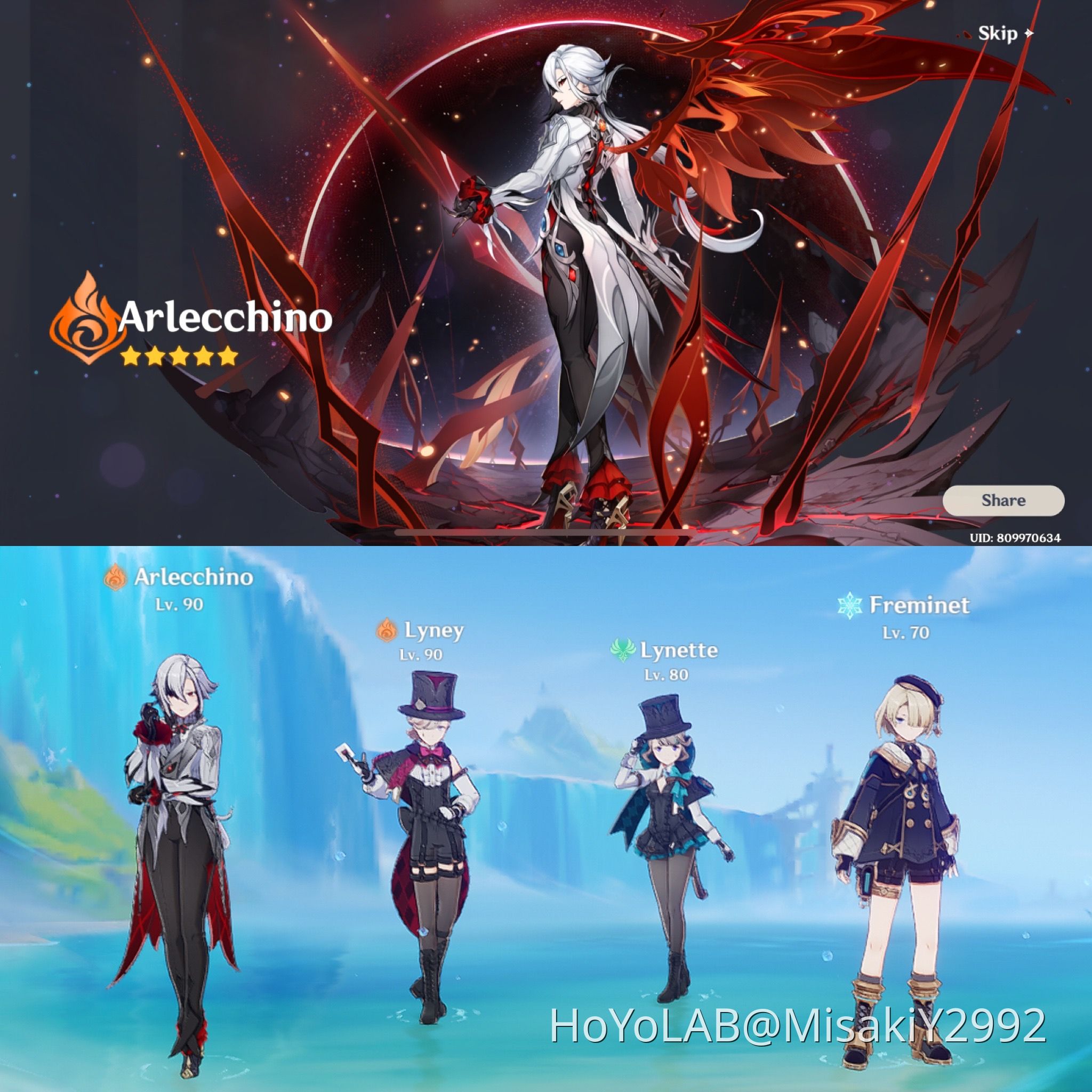 Arlecchino speed build run 😆 Genshin Impact | HoYoLAB