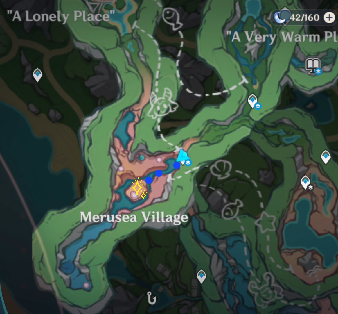 📍 Fontaine - Beryl Region 🪤 Common chest and Exquisite chest Genshin ...