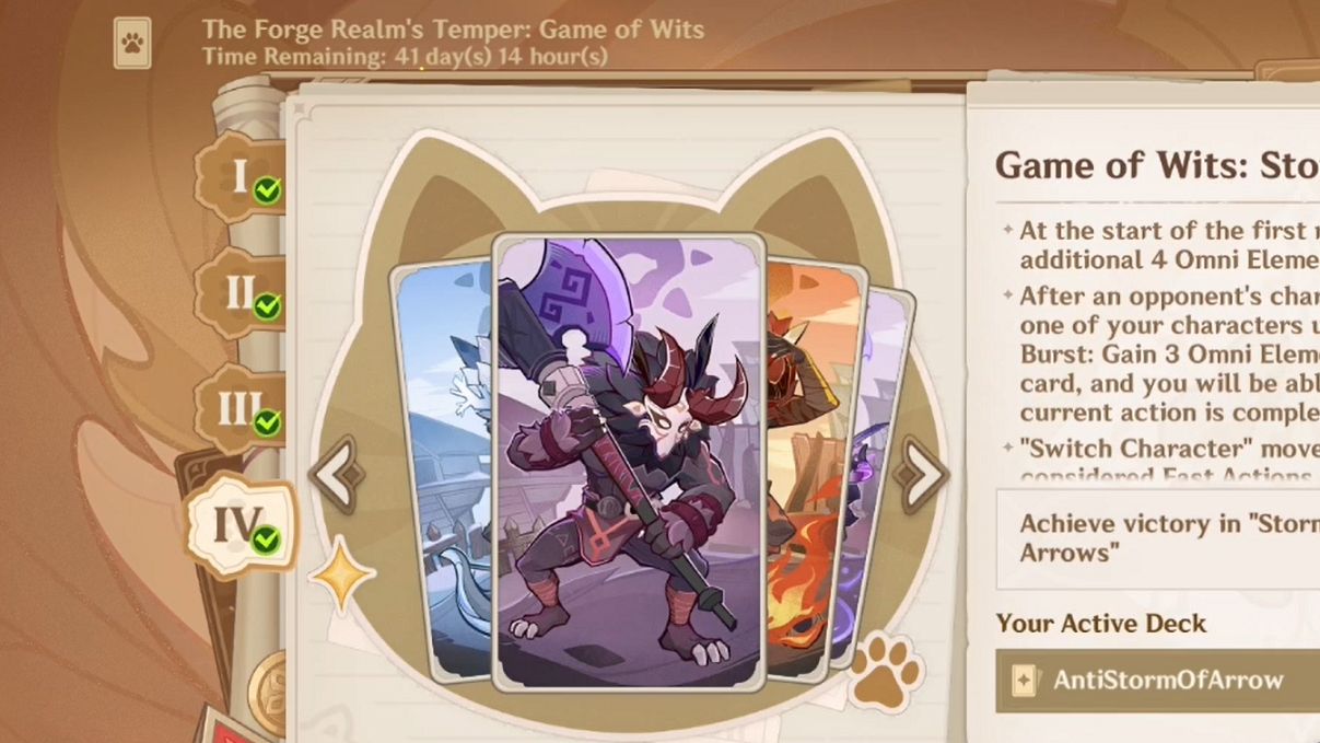 The Forge Realm's Temper: Game of Wits | April 2024 Genshin Impact ...