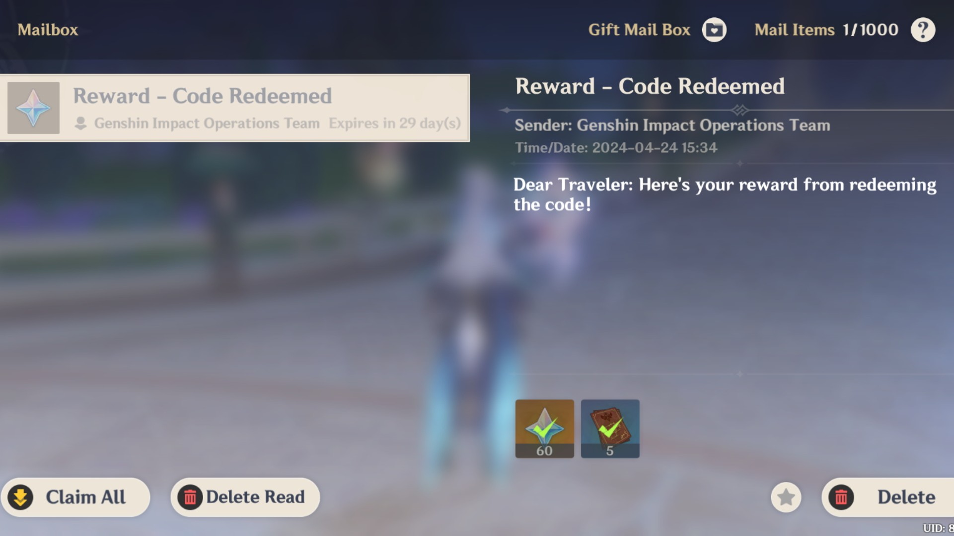 New Primogem Code Genshin Impact | HoYoLAB