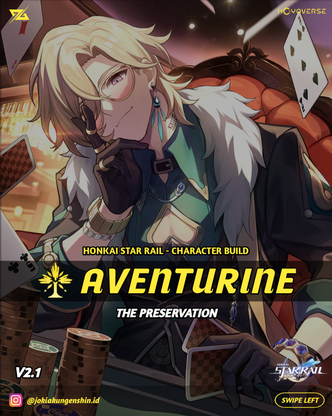 [Guide] Character Build : Aventurine Honkai: Star Rail | HoYoLAB