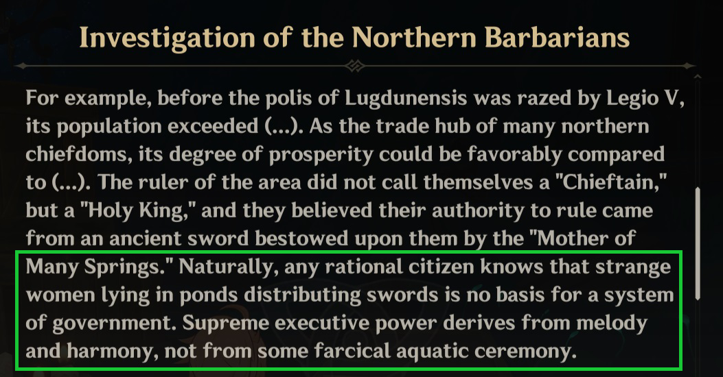 Found a Monthy Python refrence! Genshin Impact | HoYoLAB