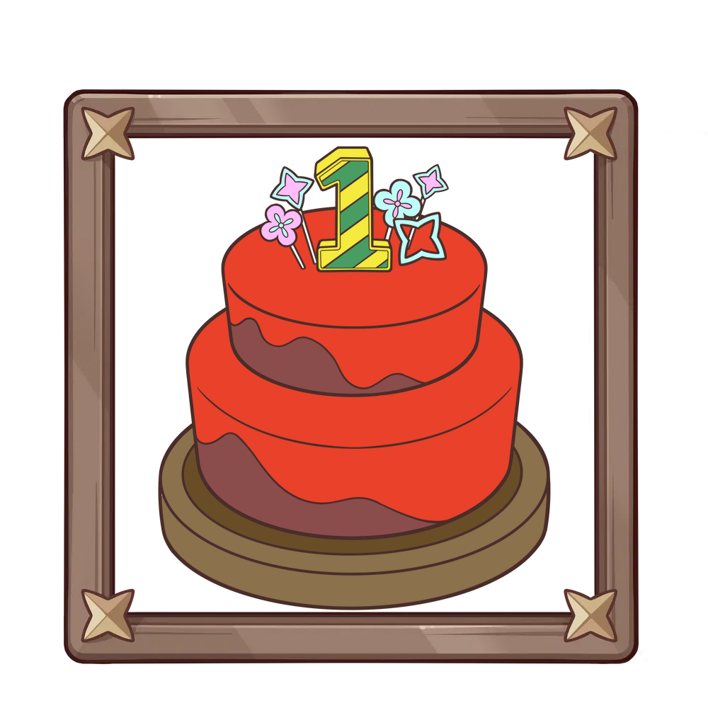 1st aniversary cake participation! Honkai: Star Rail | HoYoLAB