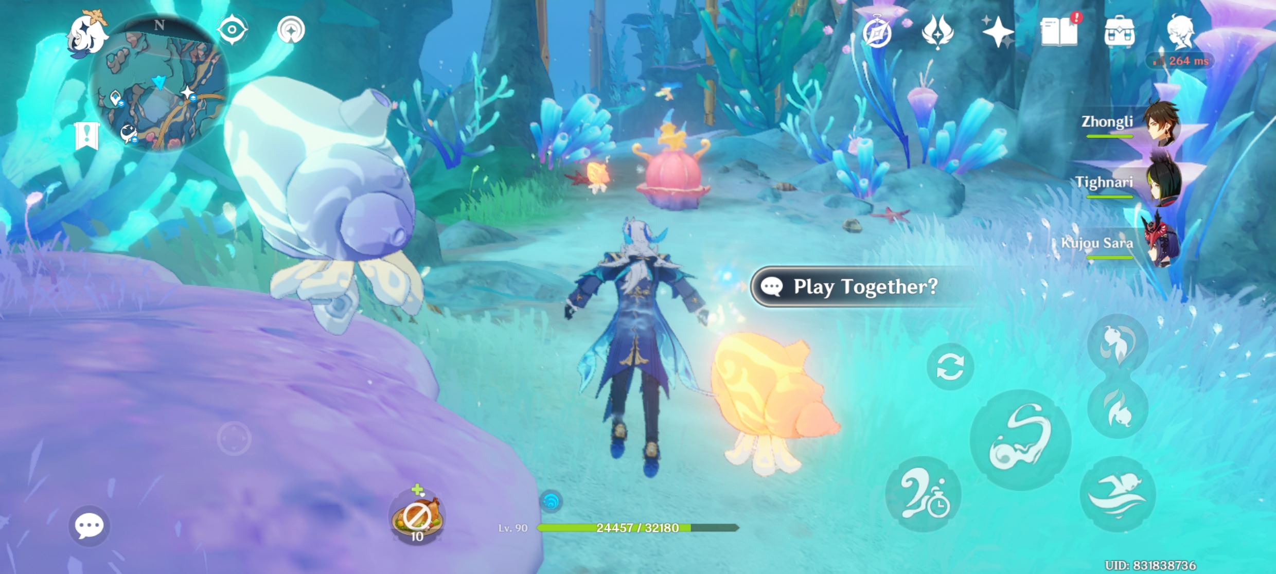 Genshin Squid Game reference Genshin Impact | HoYoLAB