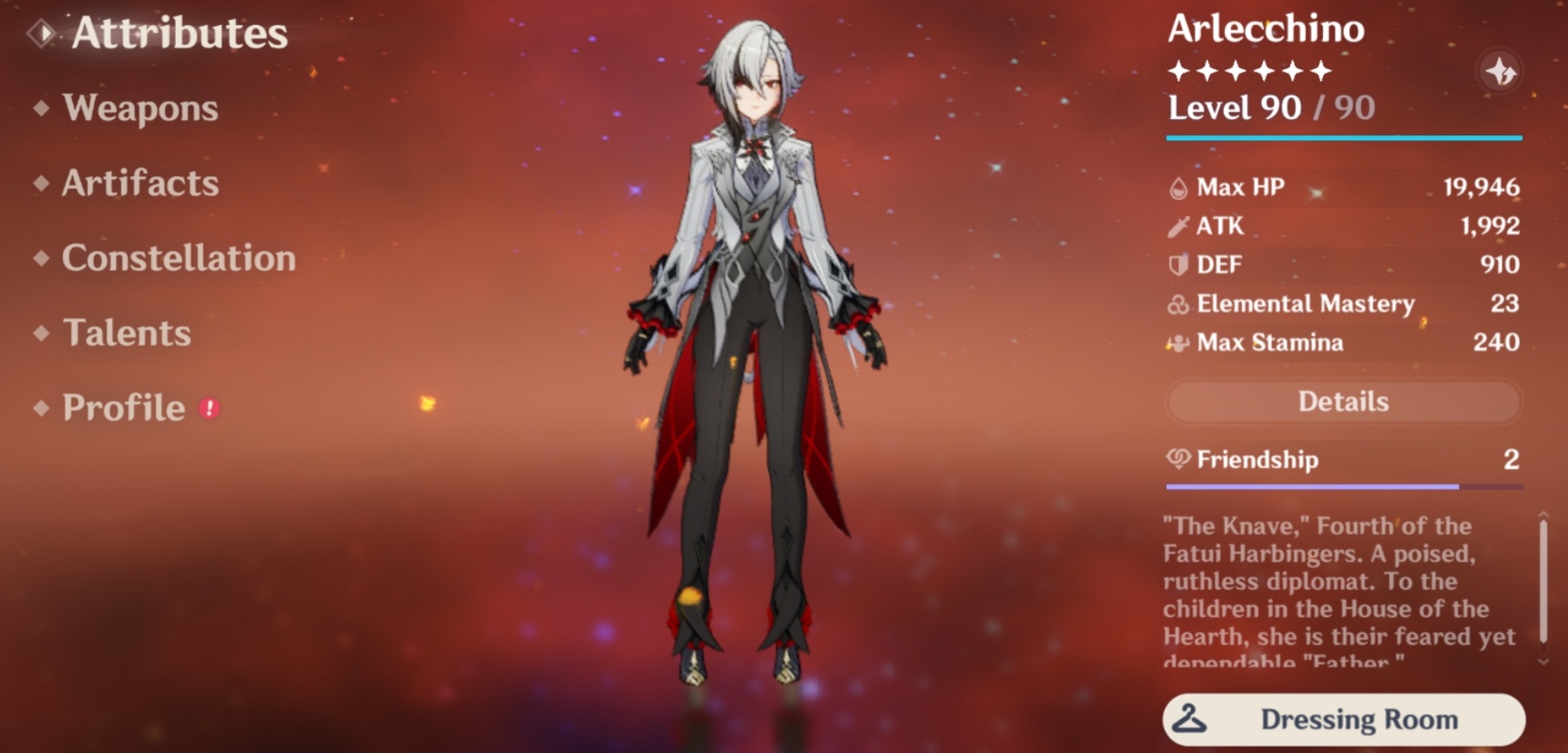 Arlecchino day 1 build Genshin Impact | HoYoLAB