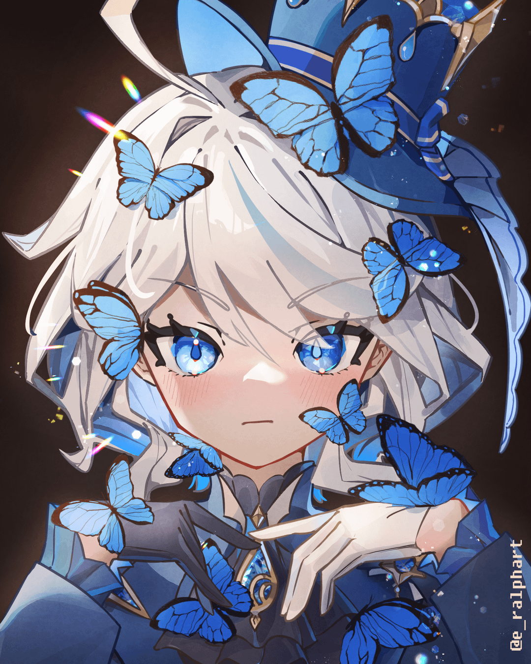 Furina Fanarts Day 10 bc I want the badge Genshin Impact | HoYoLAB