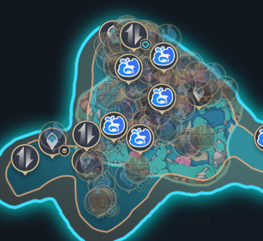 Proud to be on the frontlines of the Teyvat Interactive Map updating it ...